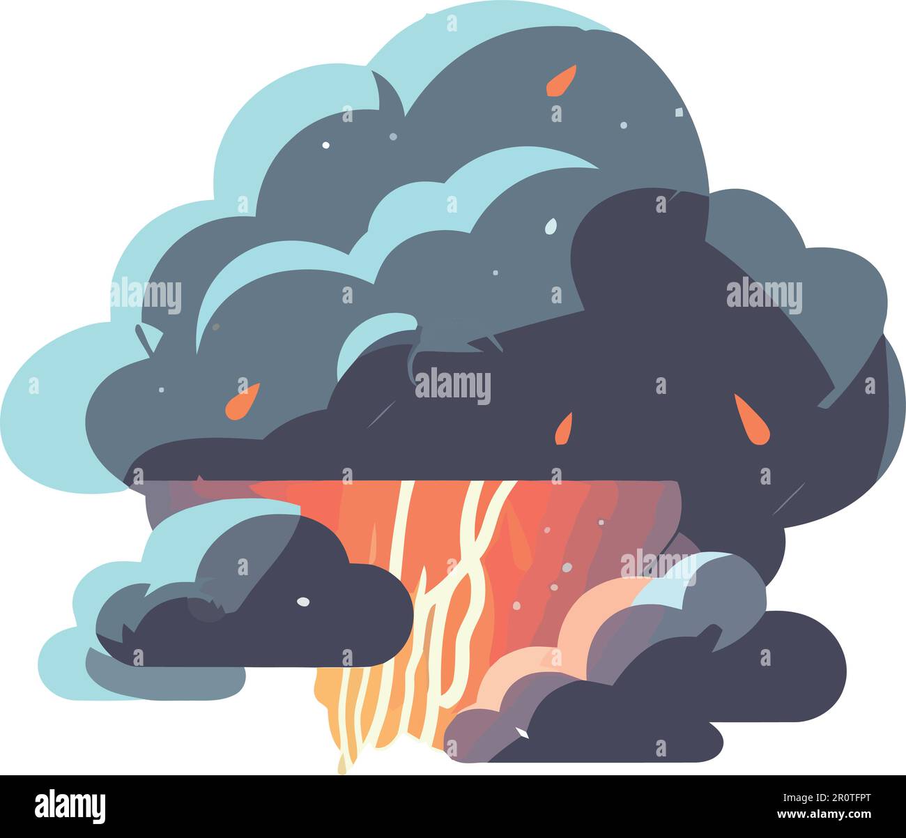 storm cloud illustration Stock Vector Image & Art - Alamy