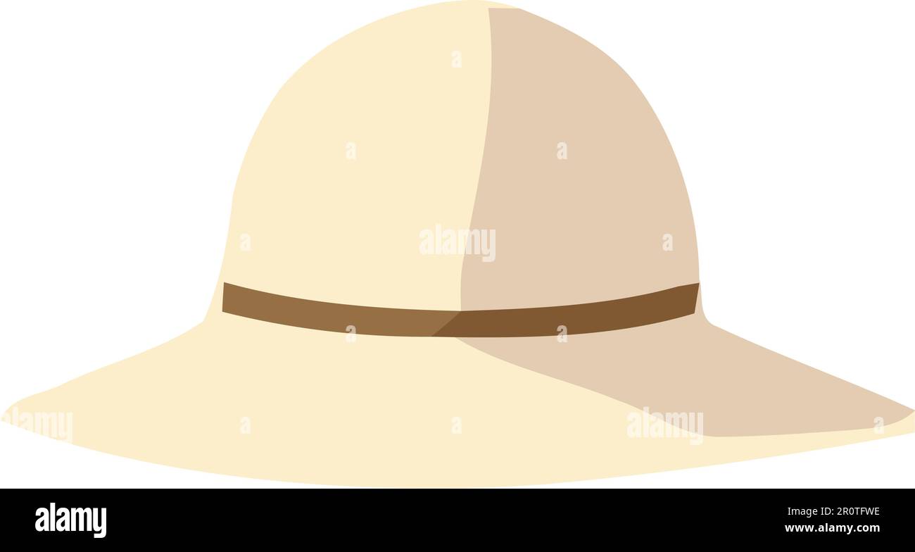 Beach hat illustration Stock Vector Image & Art - Alamy