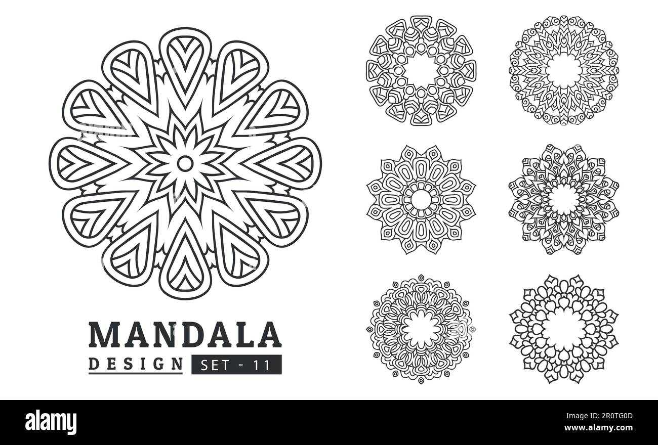 Simple flower designs Stock Vector Images - Alamy