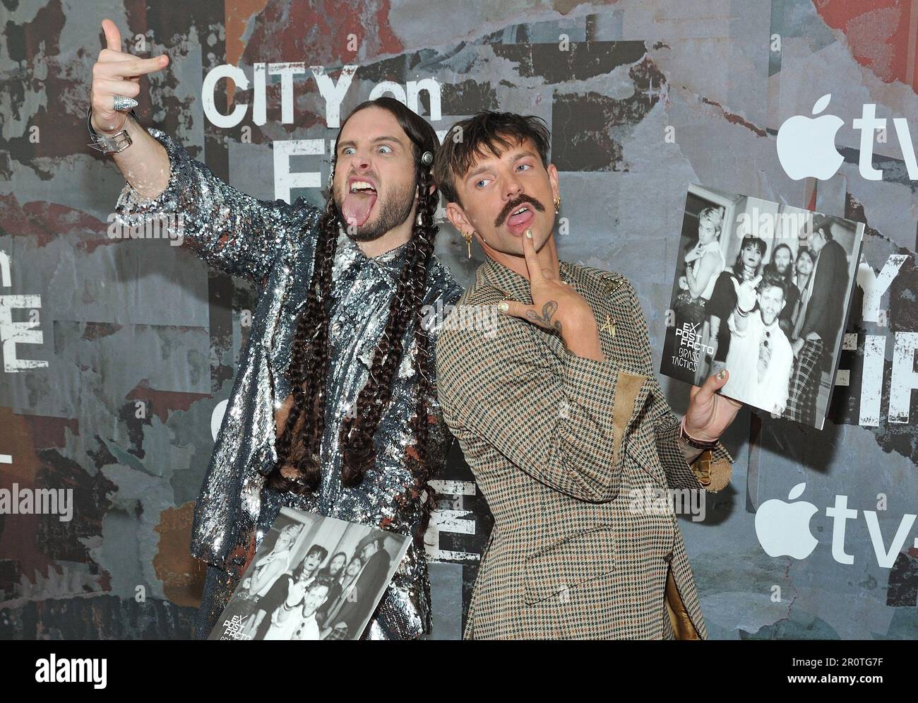 New York, USA. 09th May, 2023. L-R: Nico Tortorella and Max Milner ...