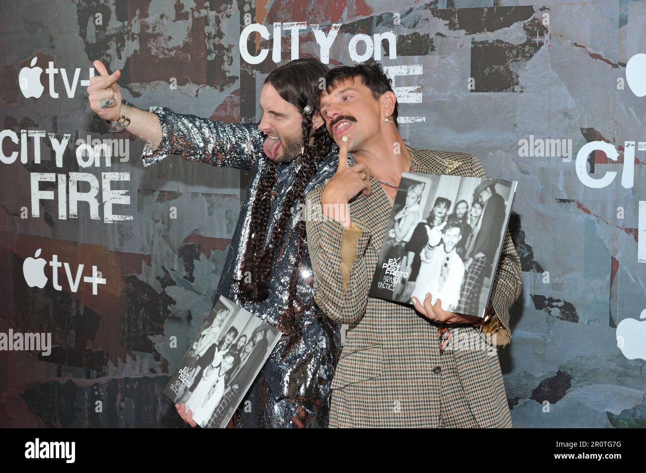 New York, USA. 09th May, 2023. L-R: Nico Tortorella and Max Milner ...