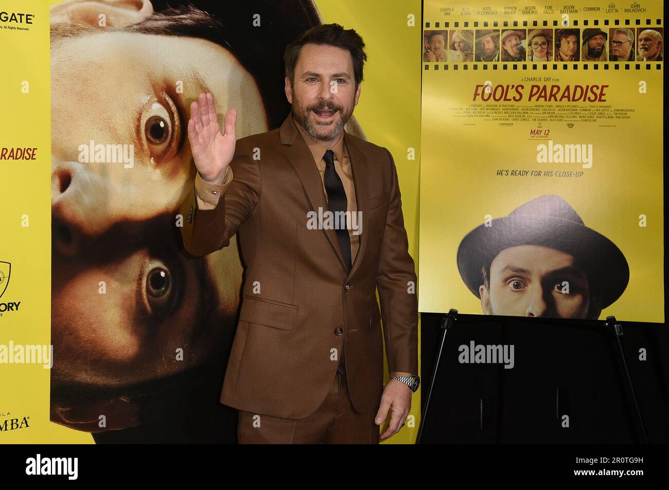 Charlie Day arrives at the premiere of "Fool's Paradise" on Tuesday ...