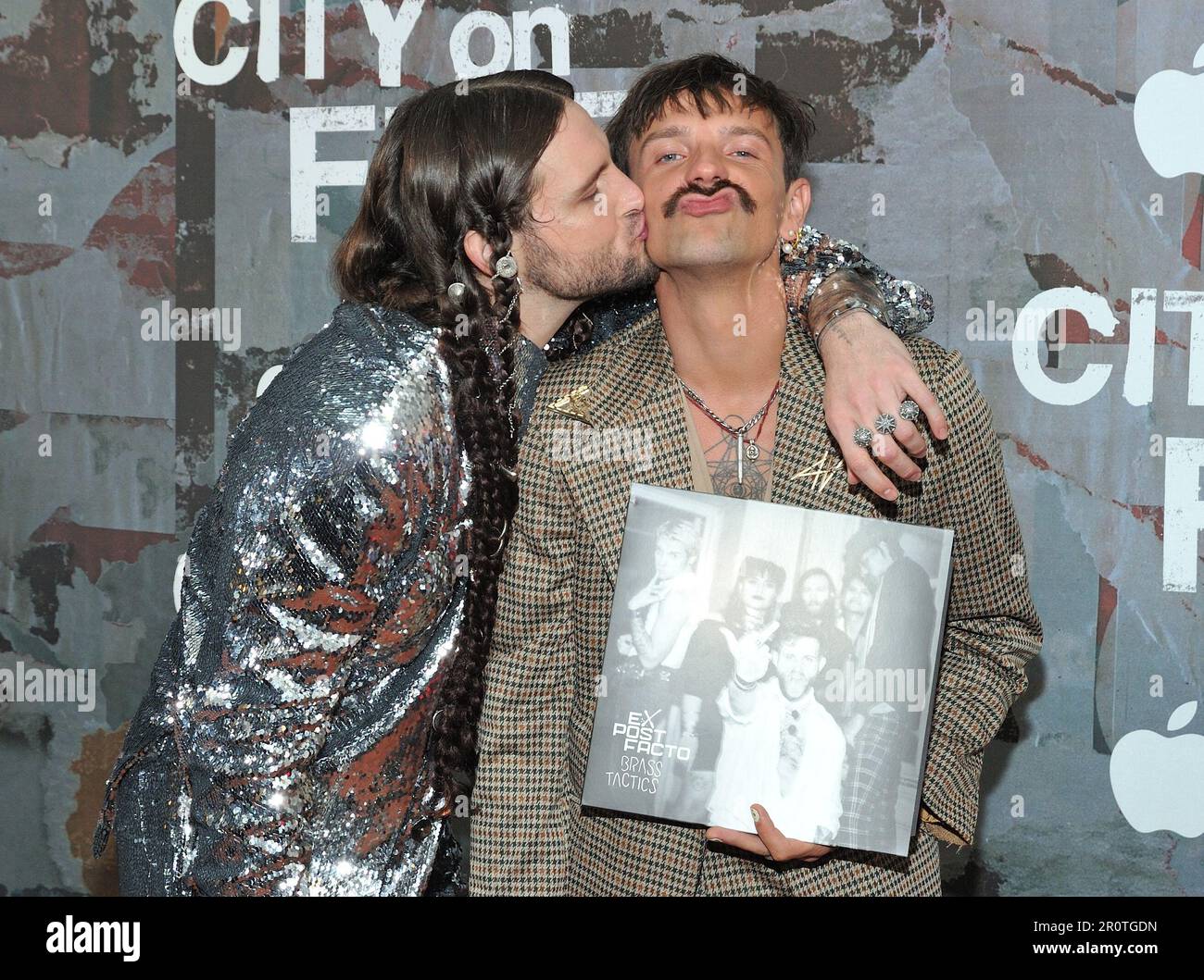 New York, USA. 09th May, 2023. L-R: Nico Tortorella and Max Milner ...