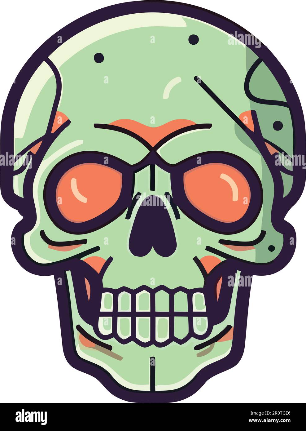 Halloween skeleton design Stock Vector Image & Art - Alamy