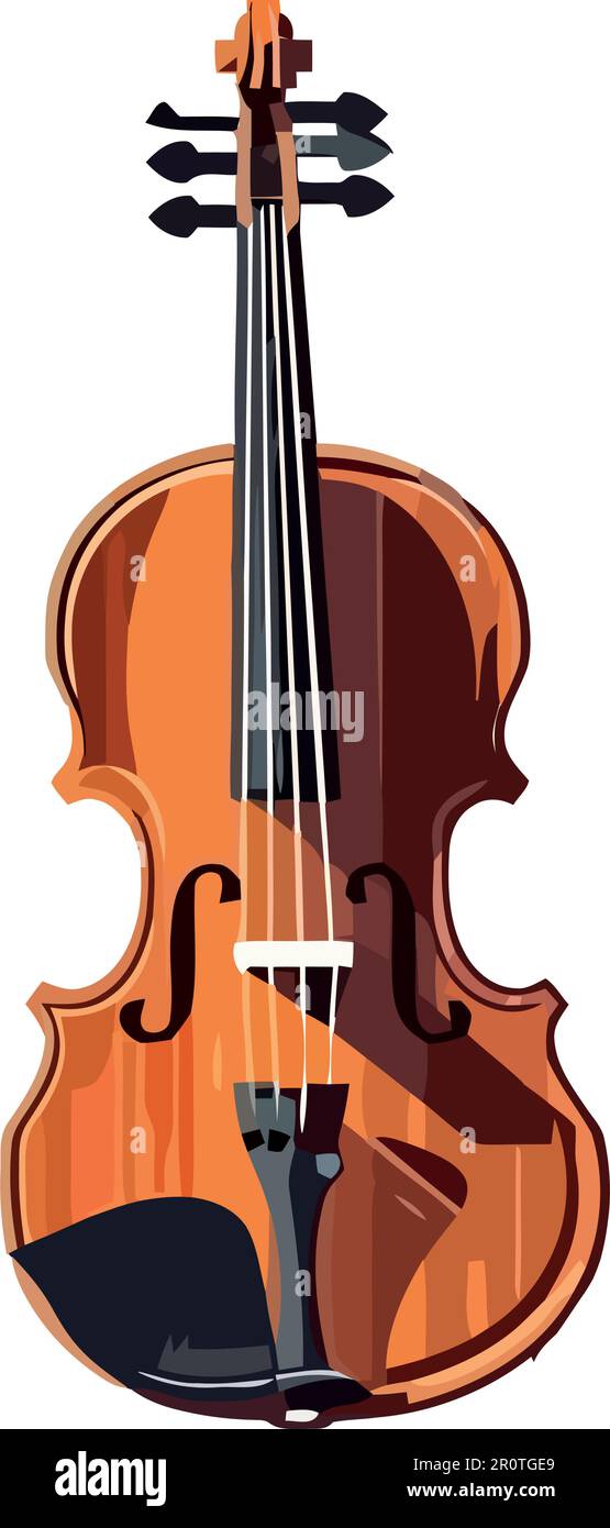 Classical violin design Stock Vector Image & Art - Alamy