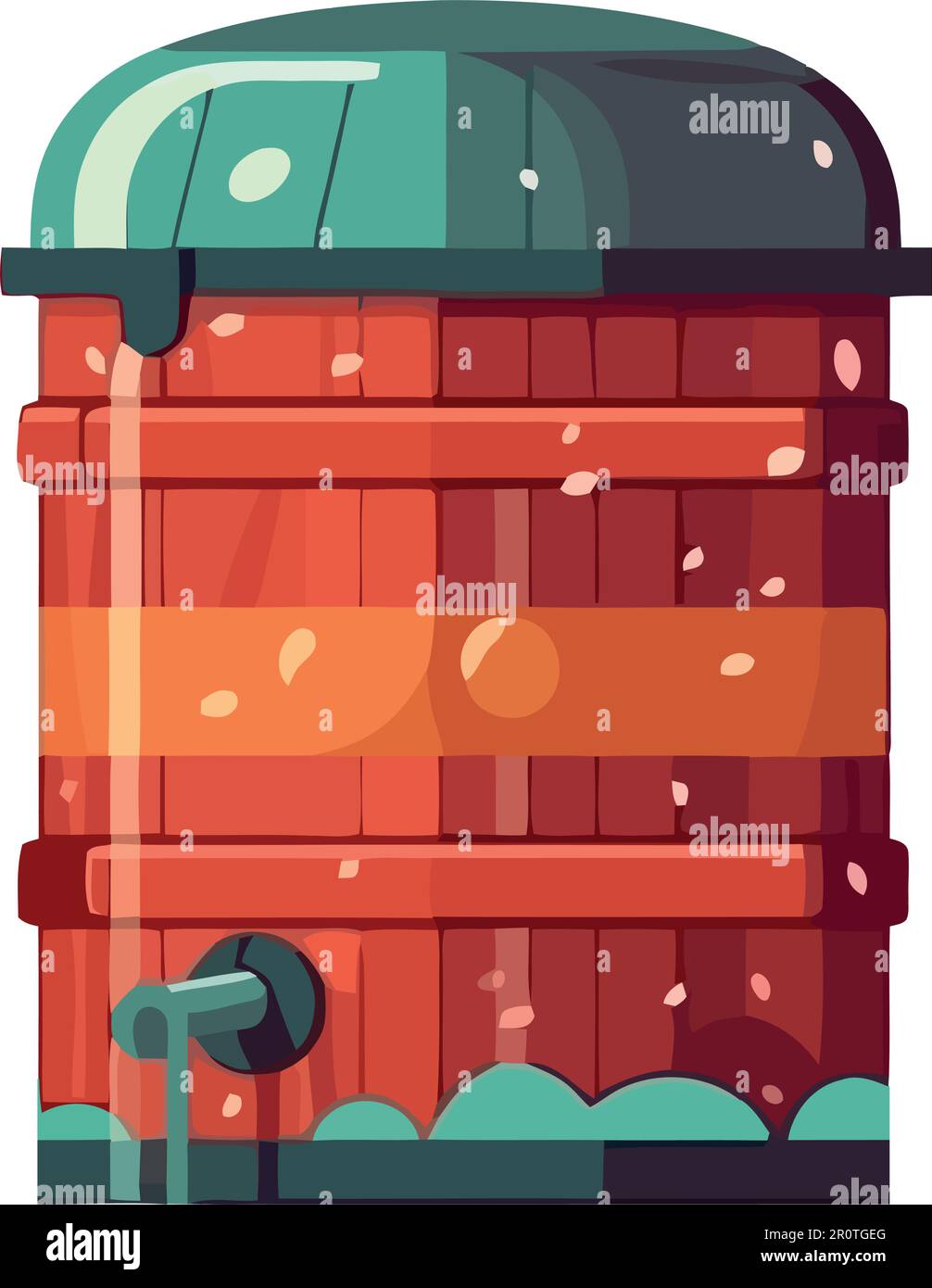 water barriel design Stock Vector Image & Art - Alamy