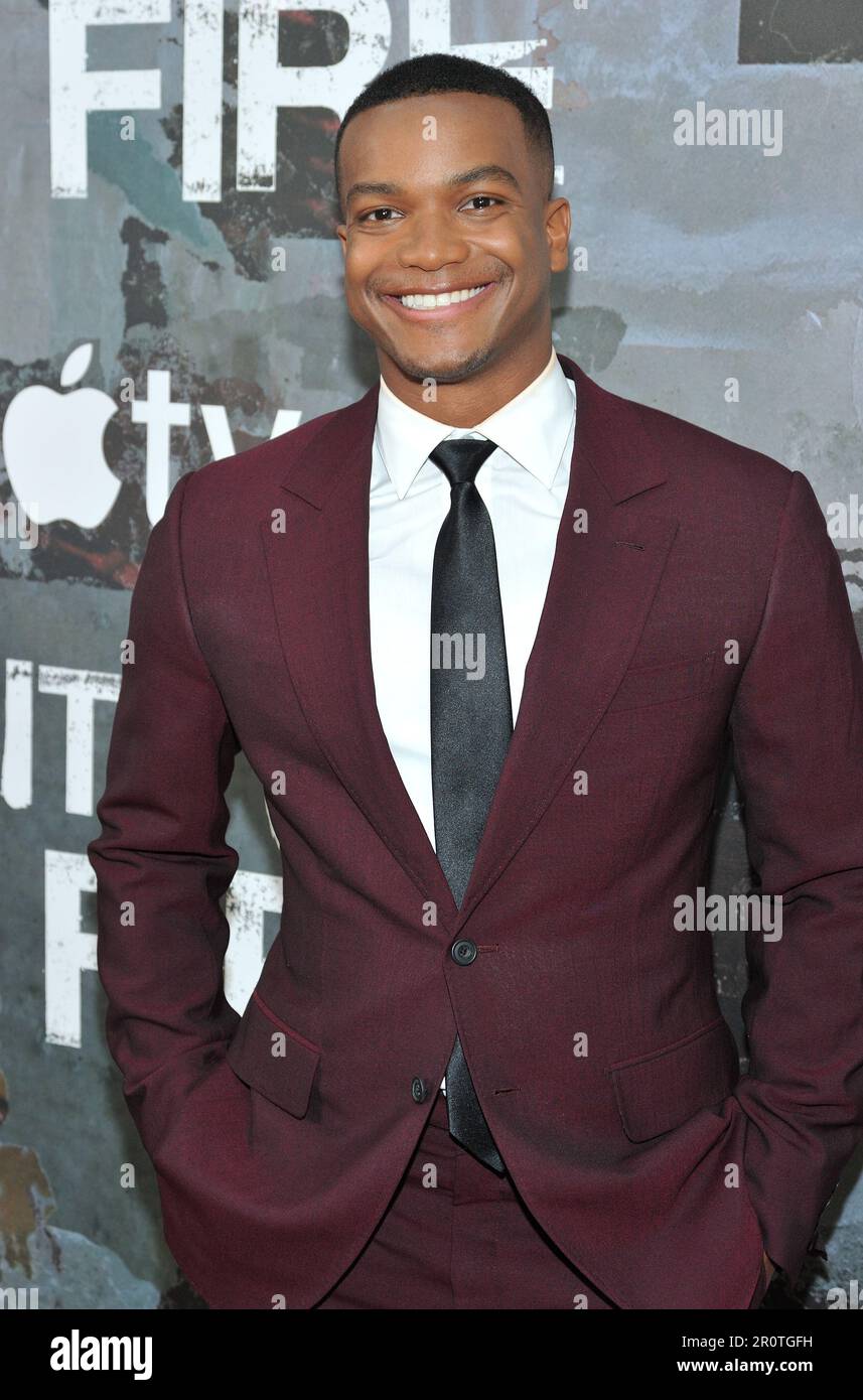 New York, USA. 09th May, 2023. Xavier Clyde attends the premiere of ...