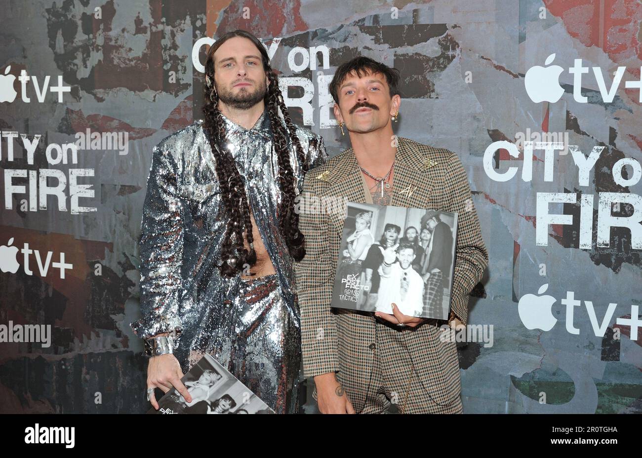 New York, USA. 09th May, 2023. L-R: Nico Tortorella and Max Milner ...