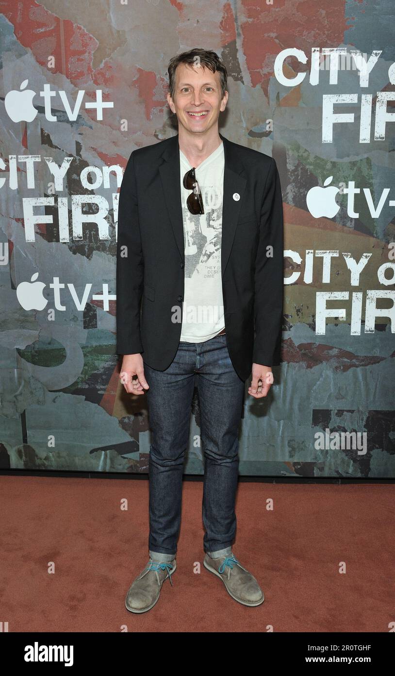 New York, USA. 09th May, 2023. Garth Risk Hallberg attends the premiere ...