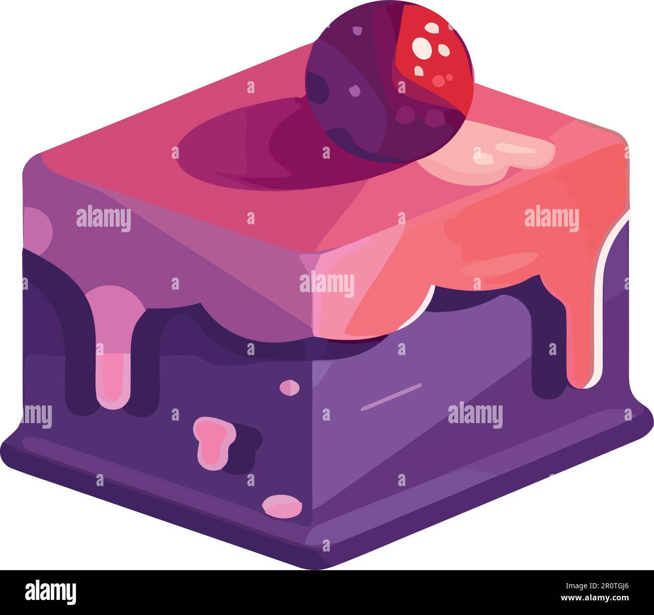 Sweet food icons in cute cartoon design Stock Vector Image & Art - Alamy