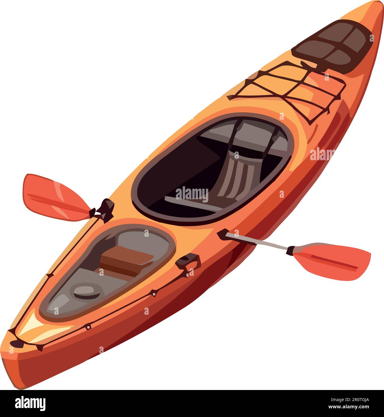 rowing boat vecotr illustration Stock Vector Image & Art - Alamy