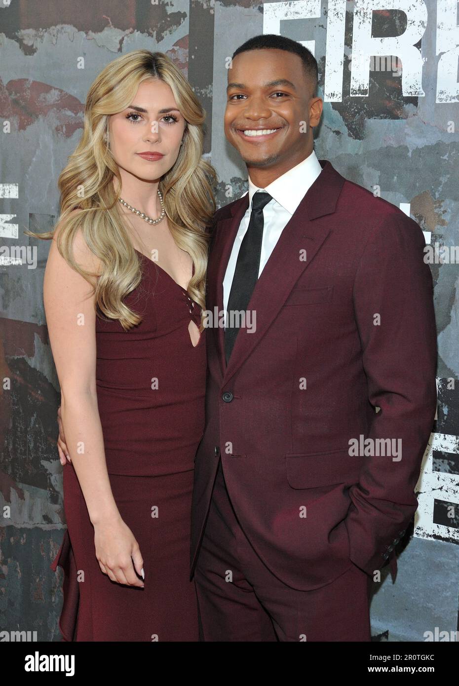 New York, USA. 09th May, 2023. L-R: Chloe Breen and Xavier Clyde attend ...