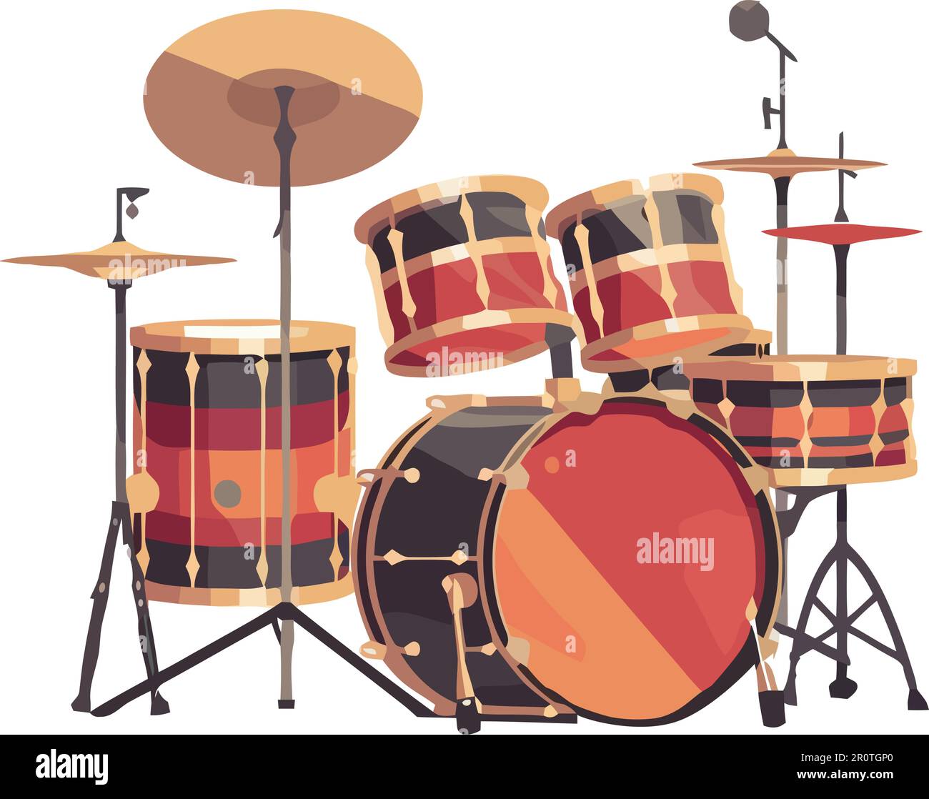 drums instruments design Stock Vector Image & Art - Alamy