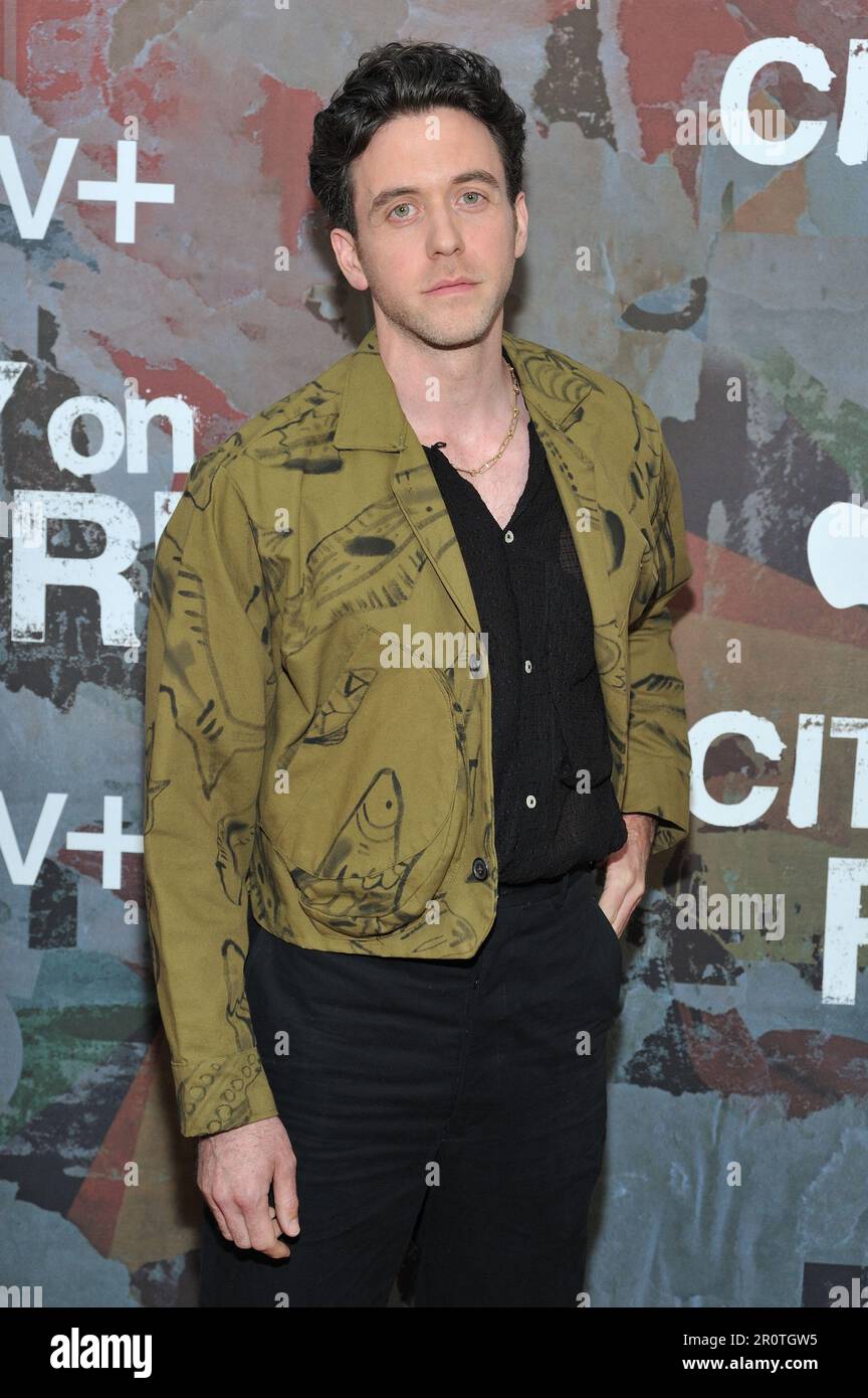 New York, USA. 09th May, 2023. Ashley Zukerman attends the premiere of ...