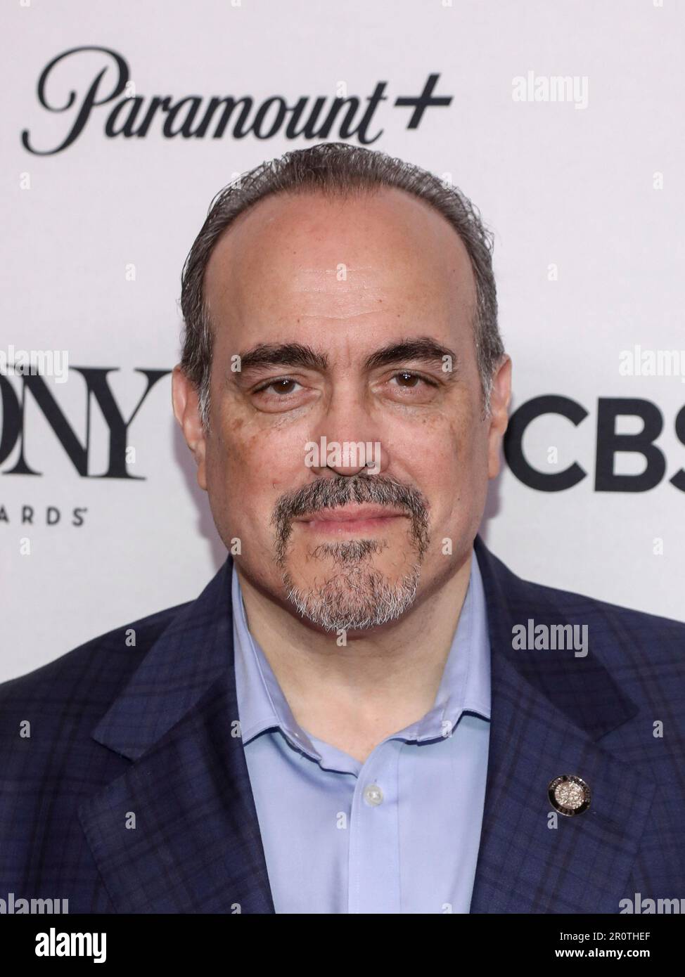 Actor David Zayas poses during the 76th annual Tony Awards Meet the ...