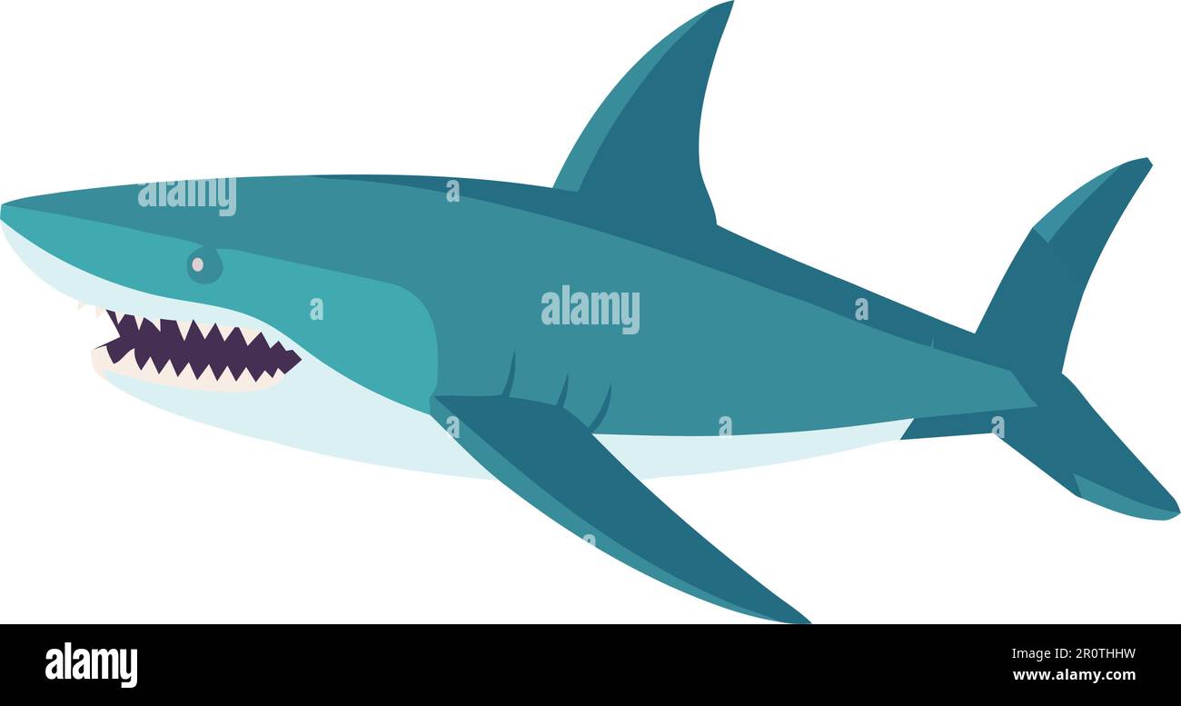 Swimming shark design Stock Vector Image & Art - Alamy