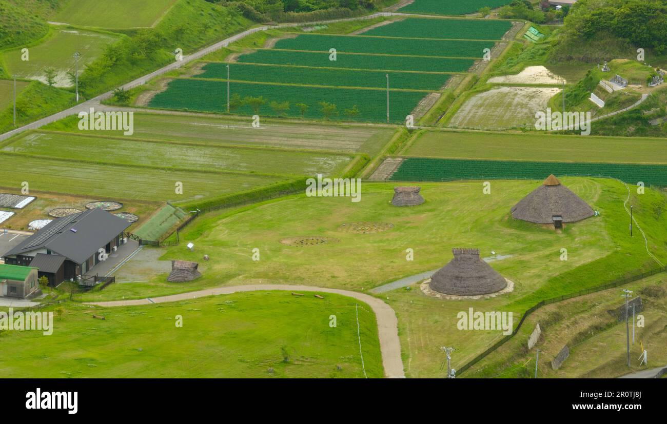 Jomon house restoration hi-res stock photography and images - Alamy