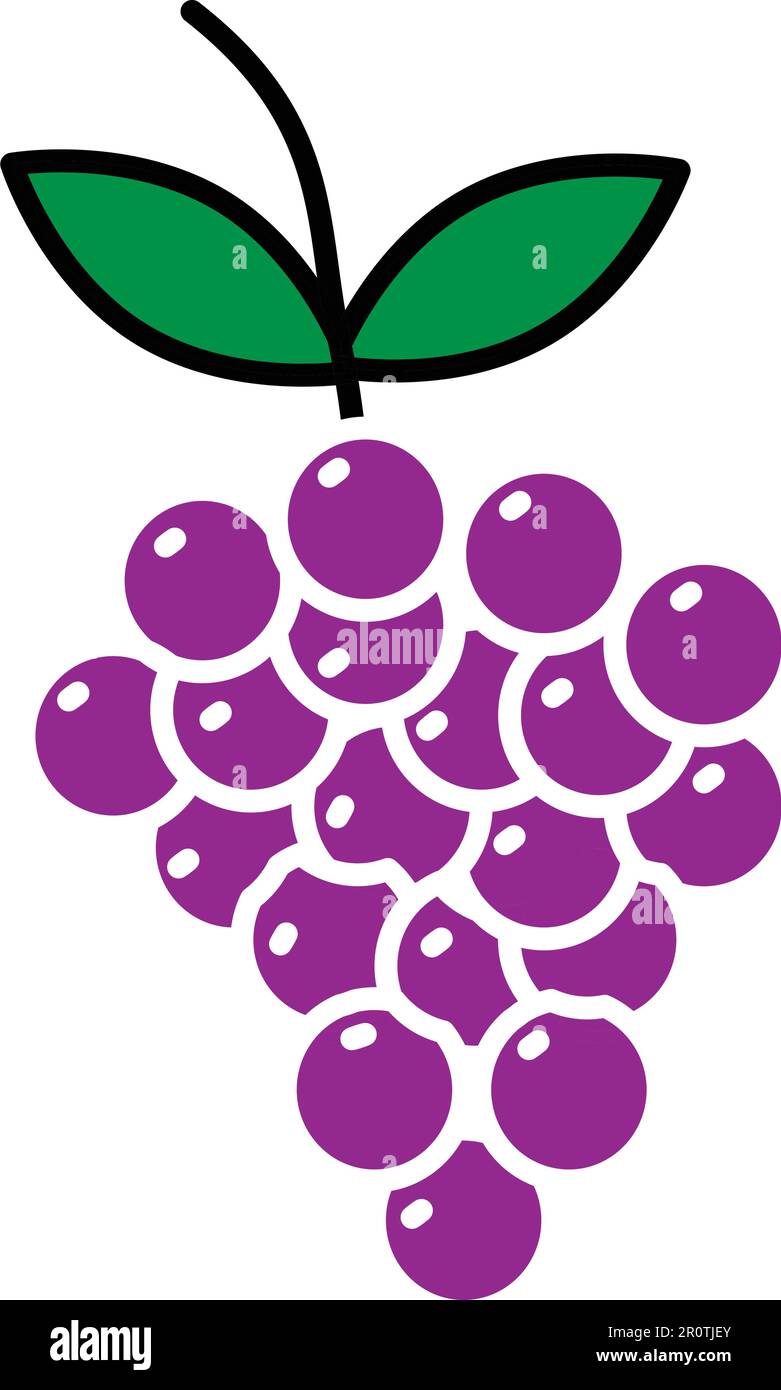 Grapes icon clipart design template isolated illustration Stock Vector ... Grapes icon clipart design template isolated illustration Stock Vector ...