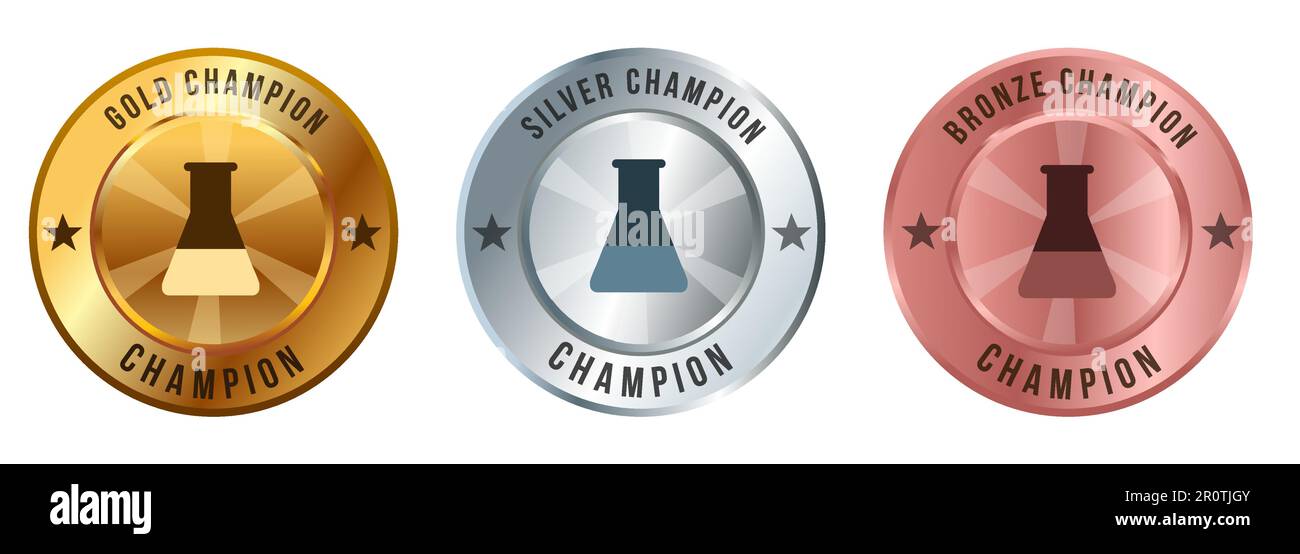 Pharmacy pharmaceutical chemistry laboratory science medal gold silver ...