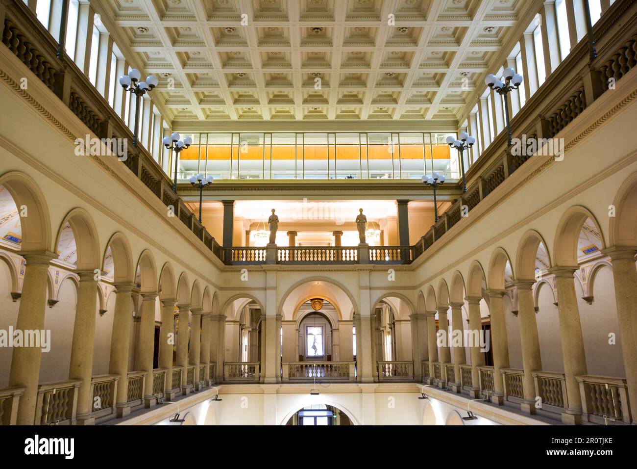 Inside university in zurich switzerland hi-res stock photography and ...