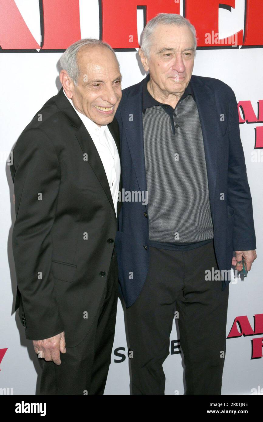 New York, NY, USA. 9th May, 2023. Salvo Maniscalco and Robert De Niro ...