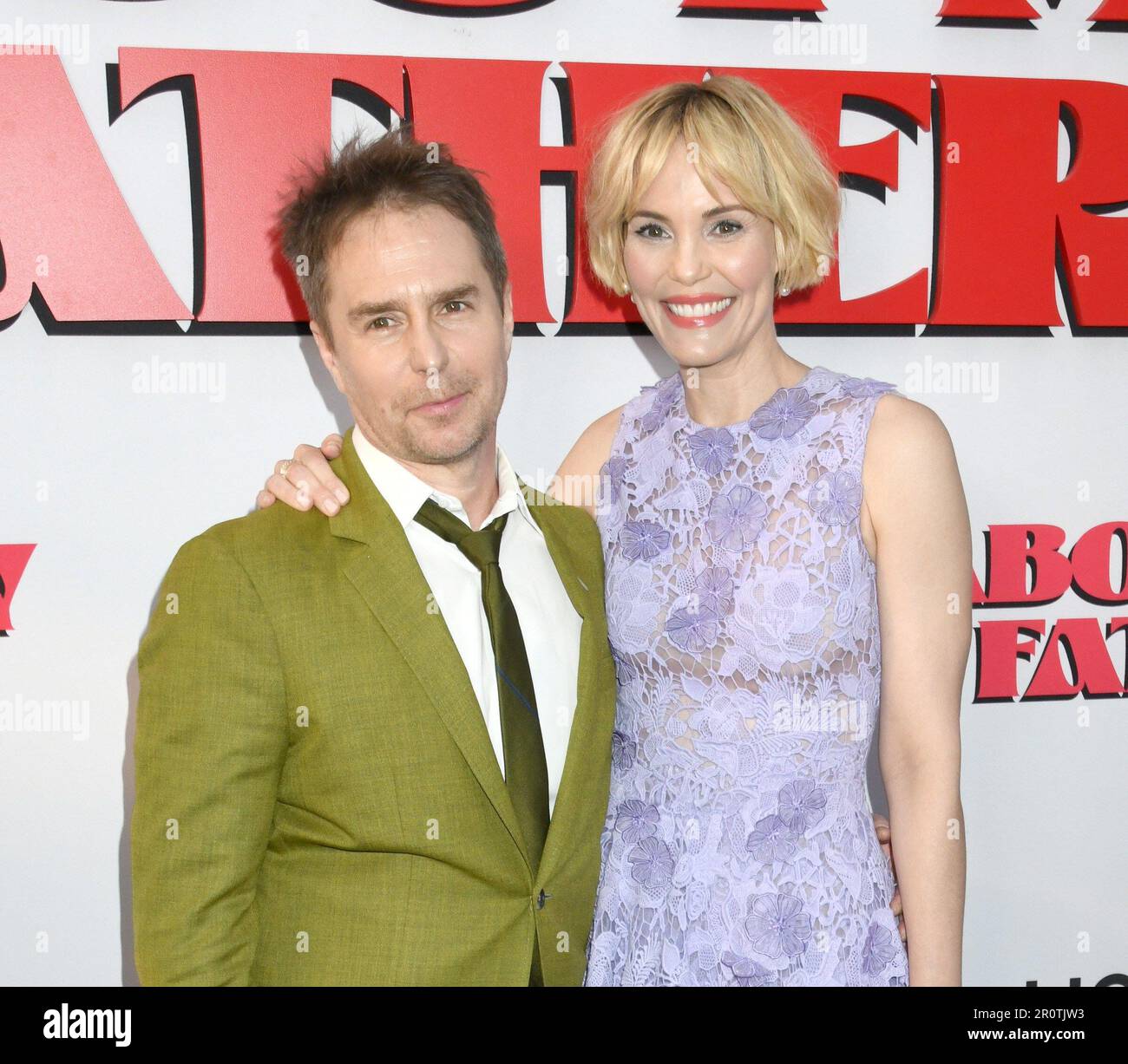 New York, NY, USA. 9th May, 2023. Sam Rockwell, Leslie Bibb at arrivals ...