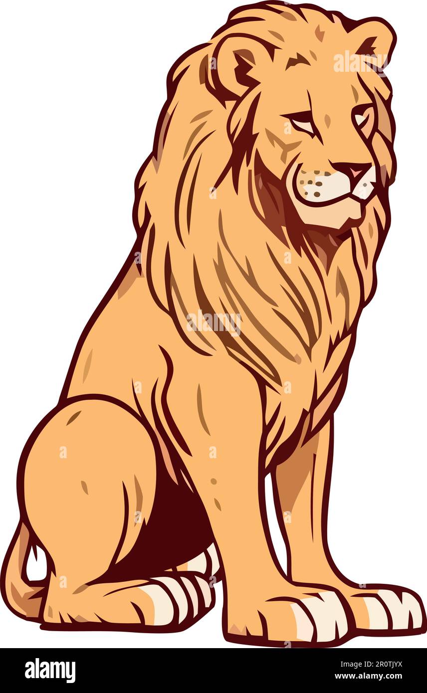 Cute Lion design illustration Stock Vector Image & Art - Alamy