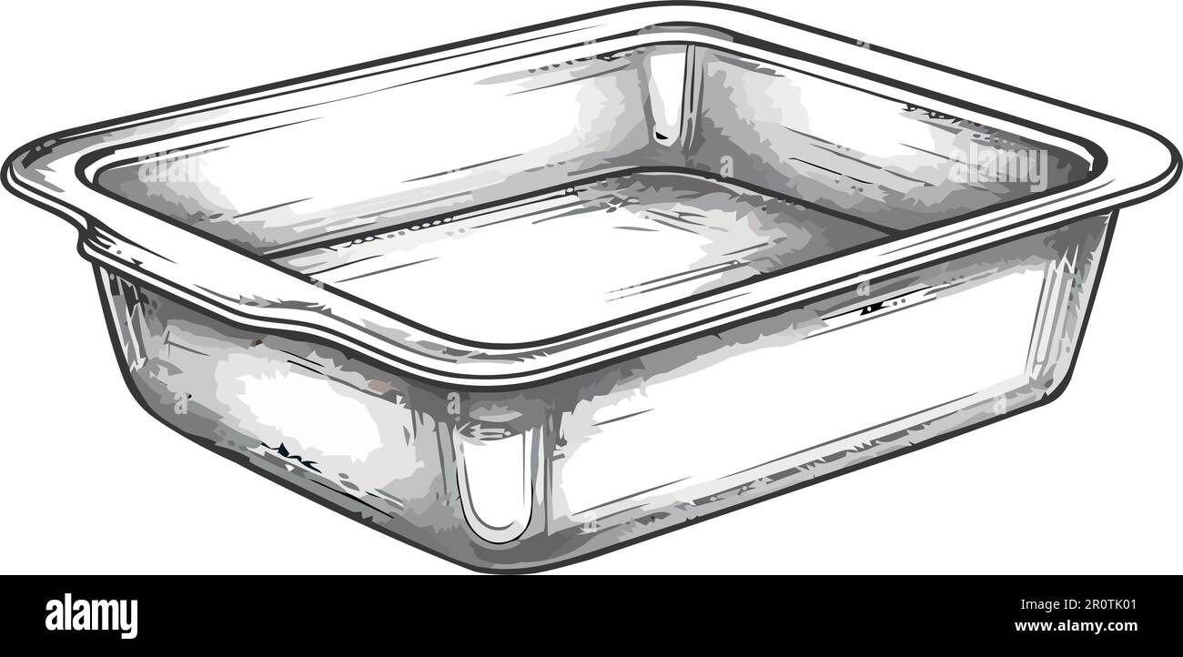 Polystyrene food container Stock Vector Images - Alamy