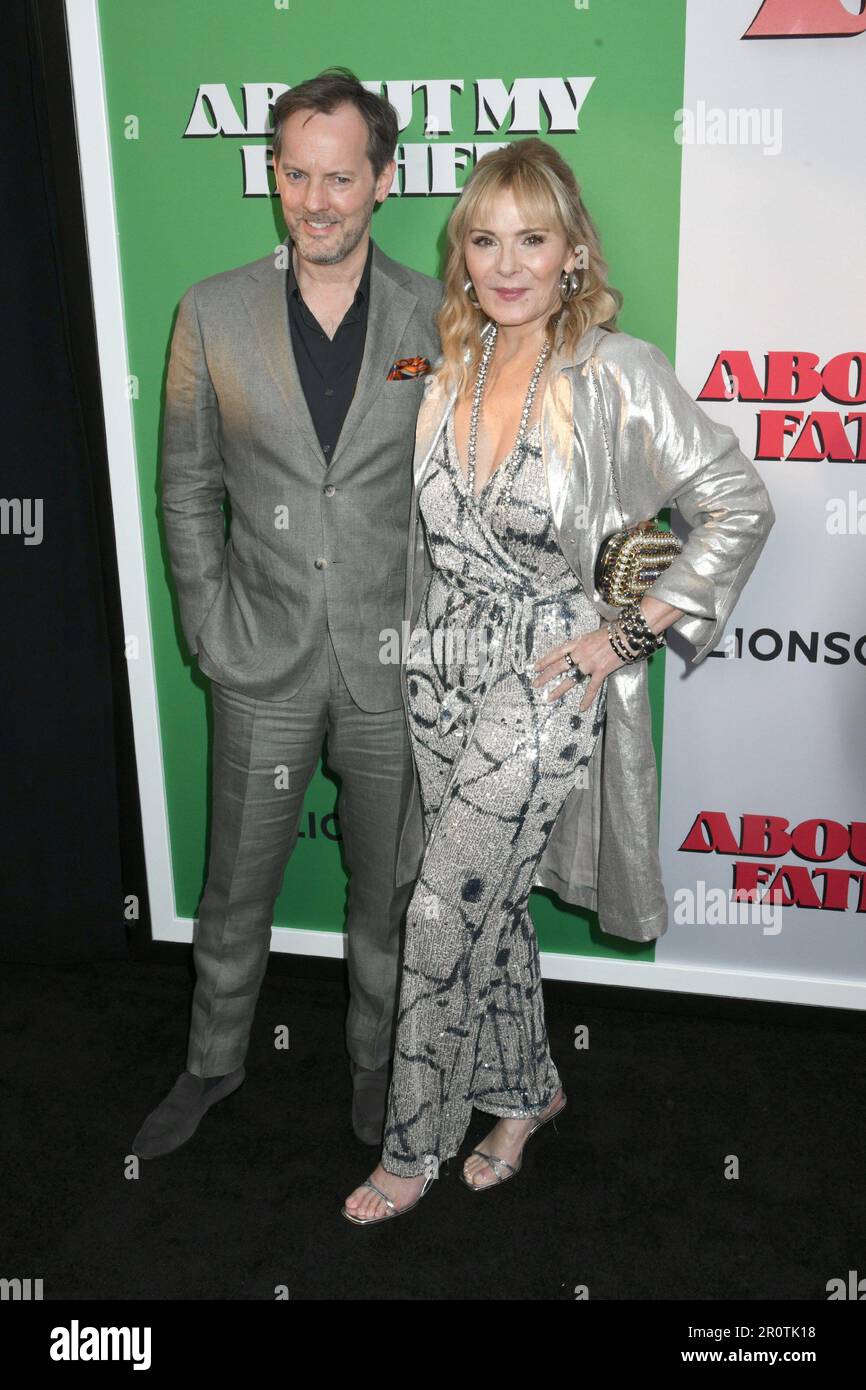 New York, NY, USA. 9th May, 2023. Russell Thomas, Kim Cattrall at ...
