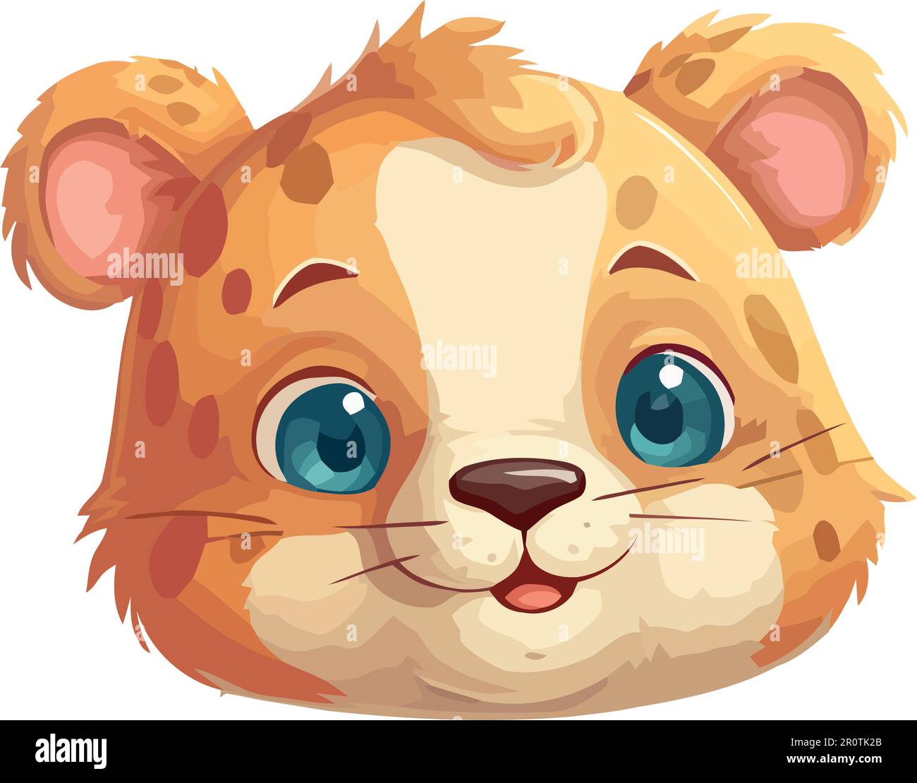 Cute leopard animal Stock Vector Image & Art - Alamy