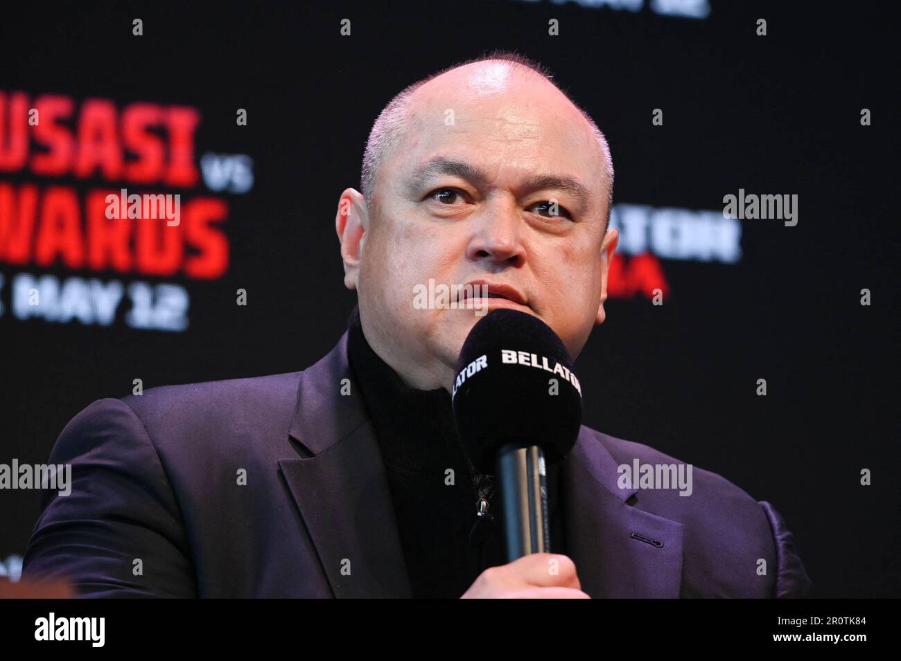 Paris, France. 09th May, 2023. Scott Coker President of Bellator MMA ...