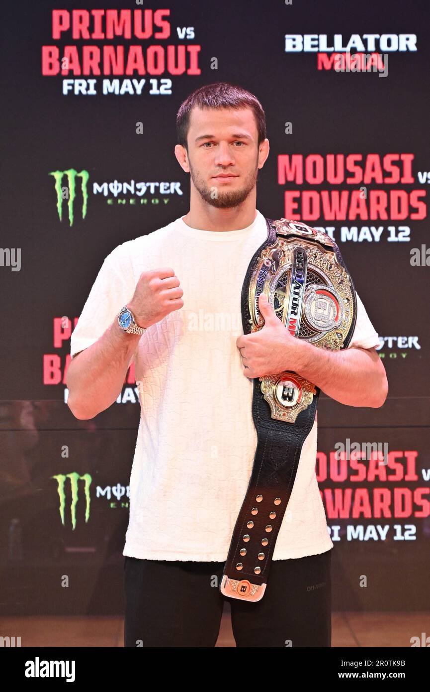 Paris, France. 09th May, 2023. Usman Nurmagomedov, MMA Lightweights ...
