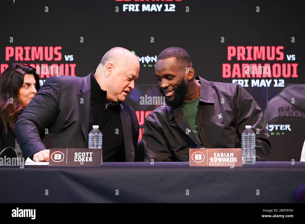 Paris, France. 09th May, 2023. Fabian Edwards, MMA lightweights fighter ...