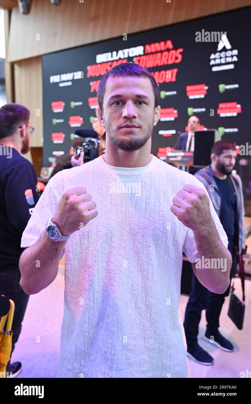 Paris, France. 09th May, 2023. Usman Nurmagomedov, MMA Lightweights ...
