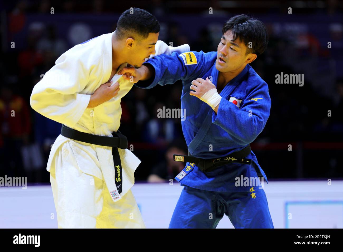 Ali Bin Hamad Al Attiyah Arena, Doha, Qatar. 9th May, 2023. (L-R ...