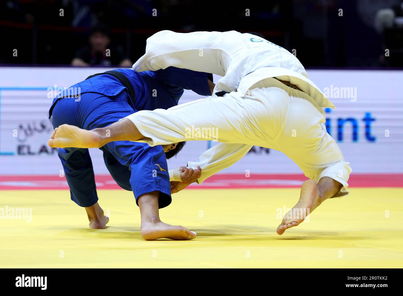 Ali Bin Hamad Al Attiyah Arena, Doha, Qatar. 9th May, 2023. (L-R ...