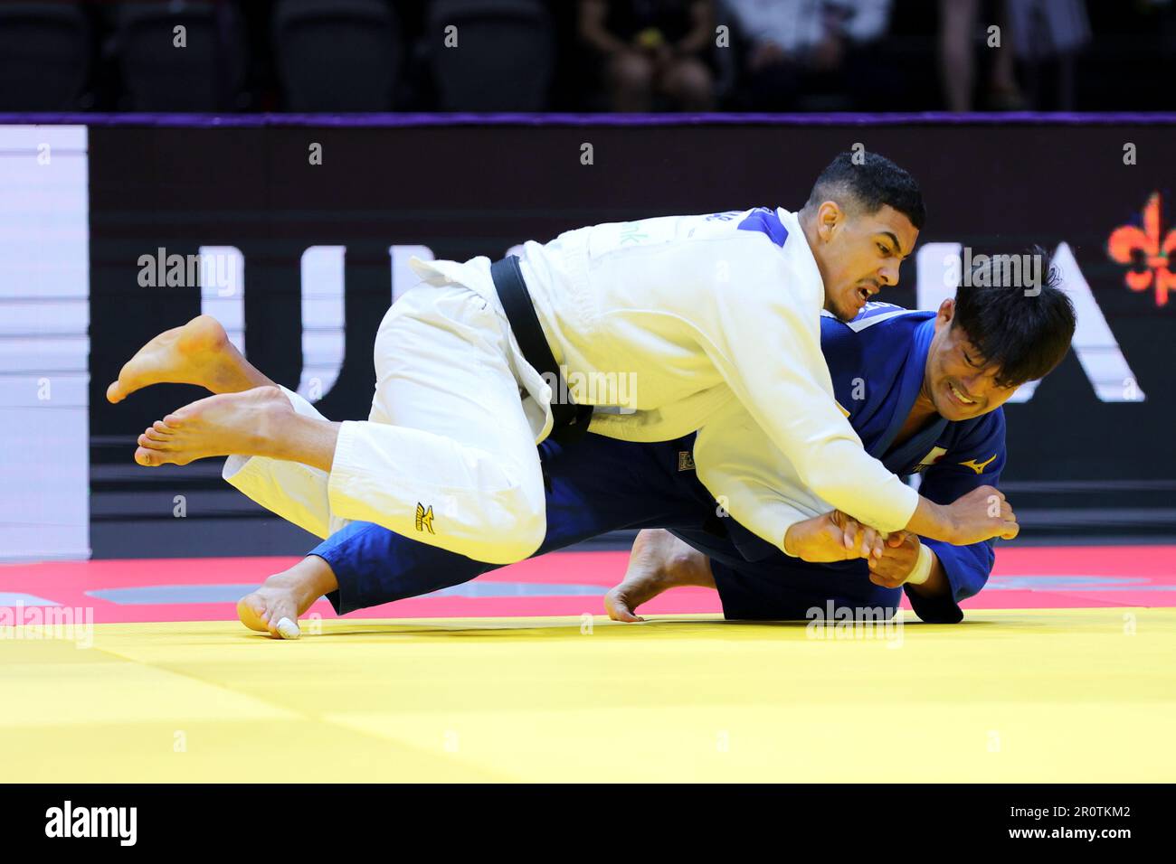 Ali Bin Hamad Al Attiyah Arena, Doha, Qatar. 9th May, 2023. (L-R ...