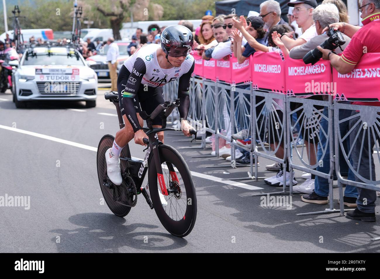 Ryan Gibbons of South Africa and Team UAE Emirates sprints during the ...