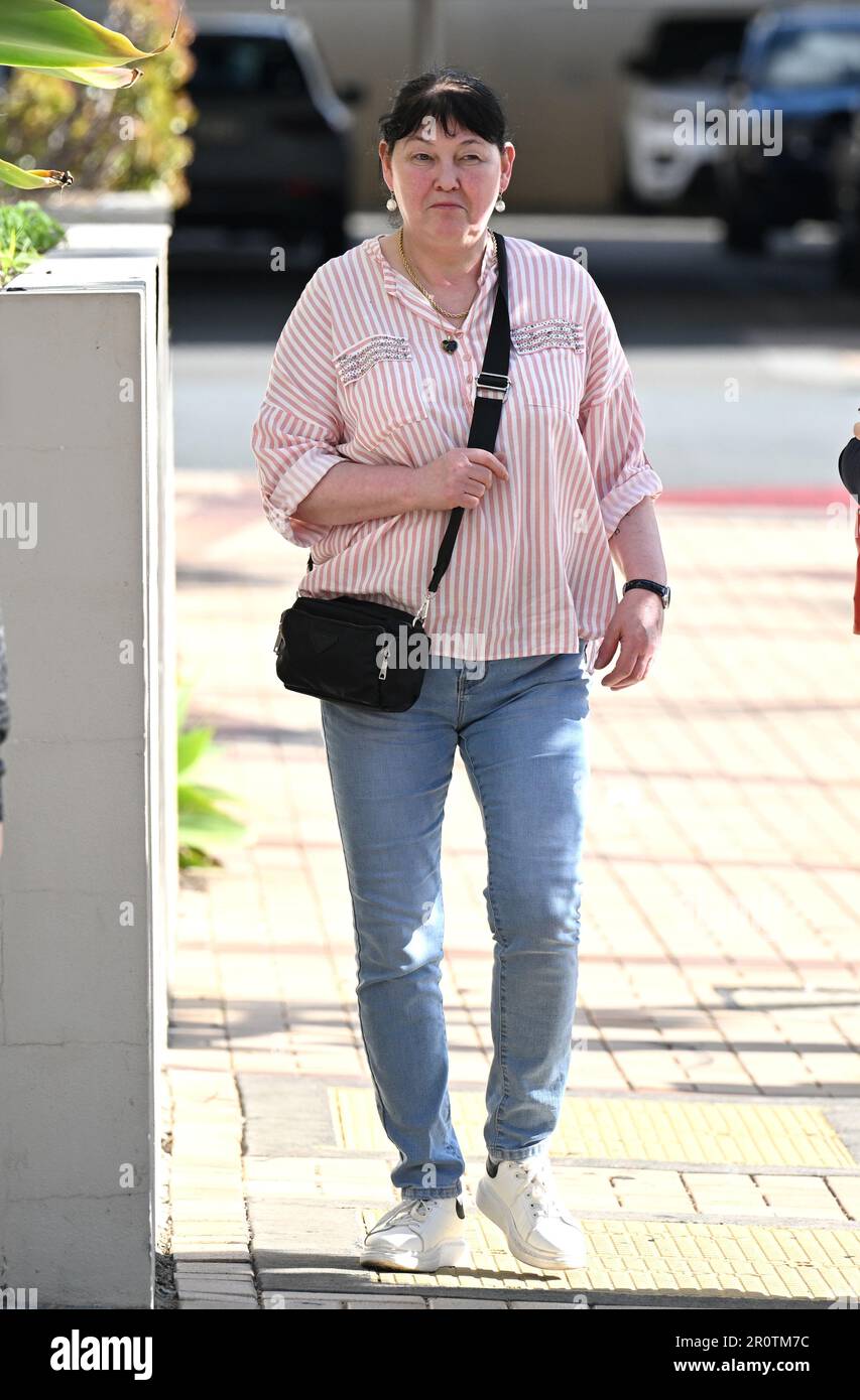 Cornelia Kohl, mother of victim Jennifer Kohl is seen outside the ...