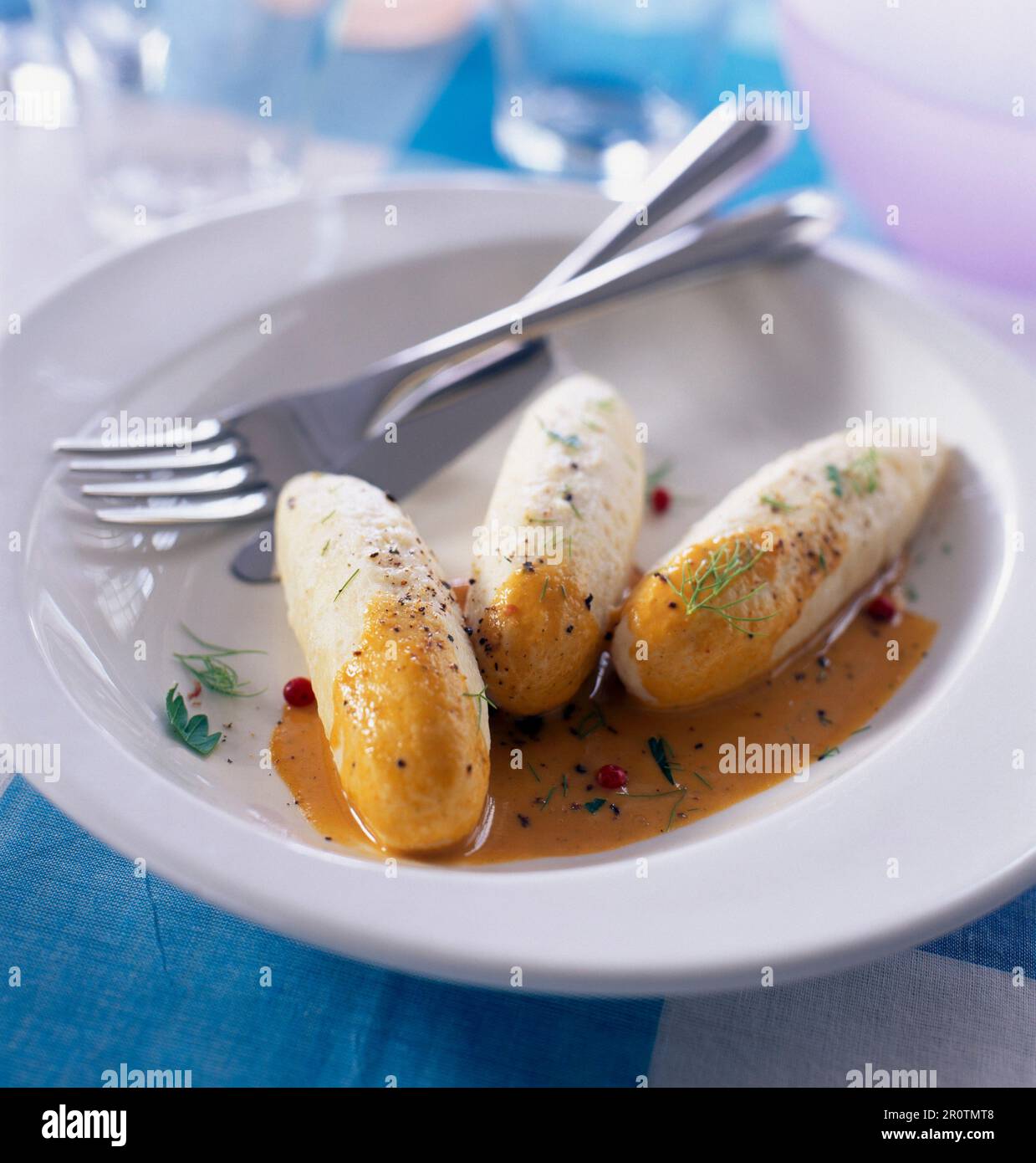Quenelles of pike hi-res stock photography and images - Alamy