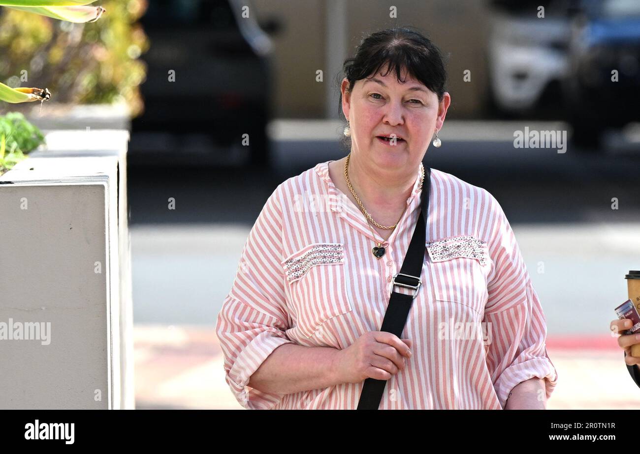 Cornelia Kohl, mother of victim Jennifer Kohl is seen outside the ...