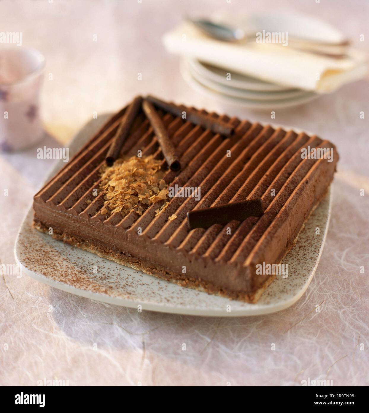 Chocolate gateau ganache hi-res stock photography and images - Alamy
