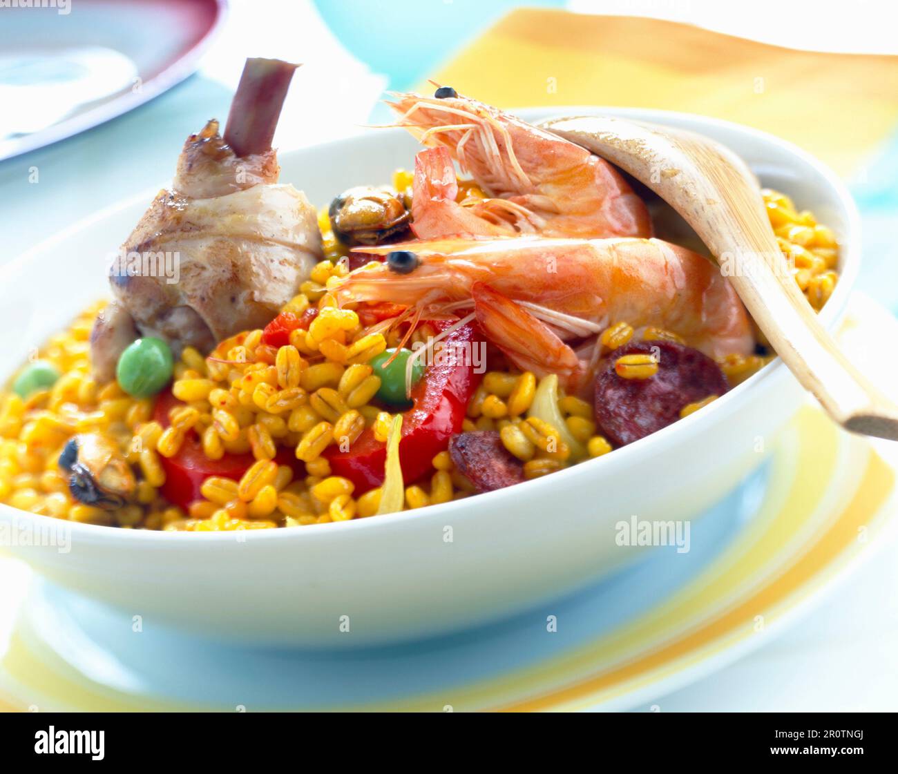 Paella spain no fish hi-res stock photography and images - Alamy