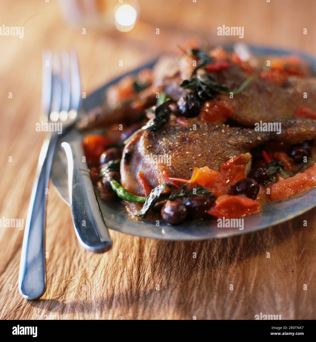 Southern fricassee duck Stock Photo - Alamy
