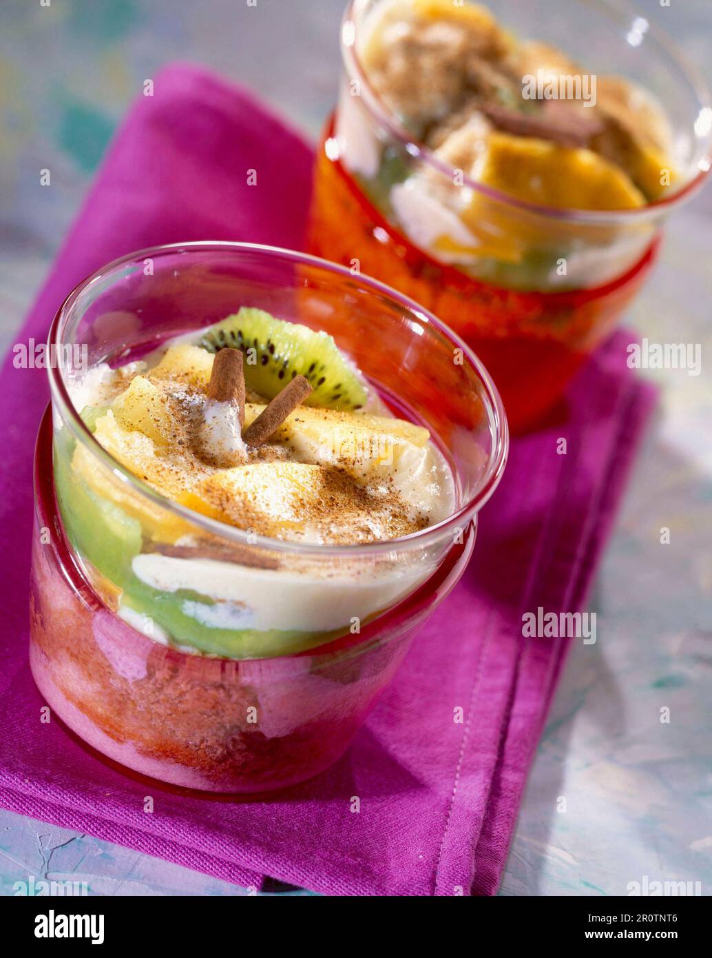 Pineapple and Rhum Zuppa Stock Photo - Alamy