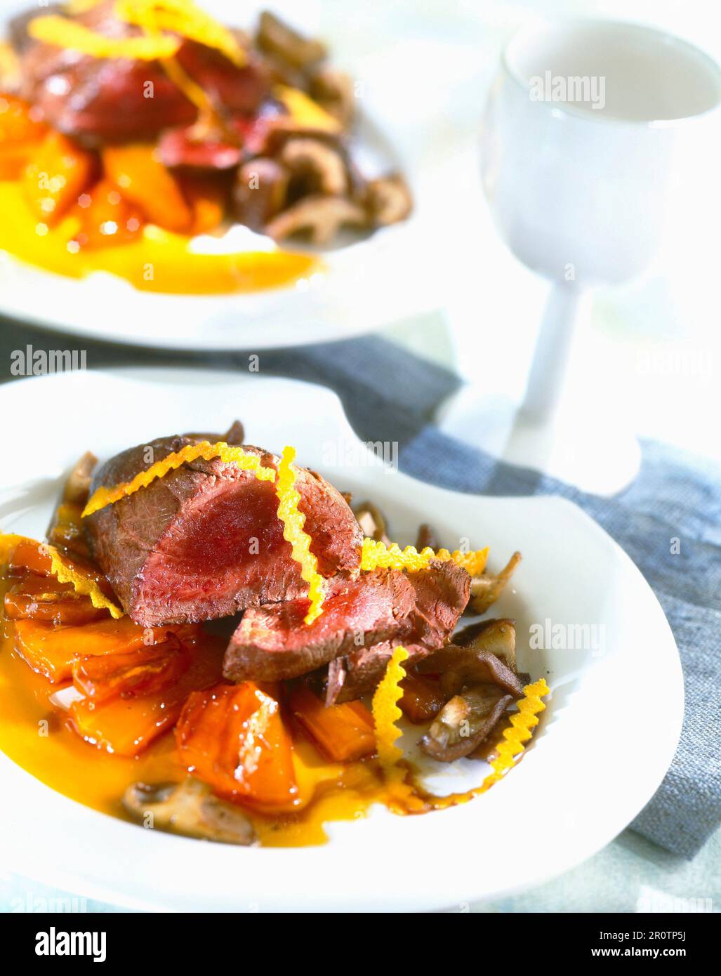 Ostrich steak hi-res stock photography and images - Alamy