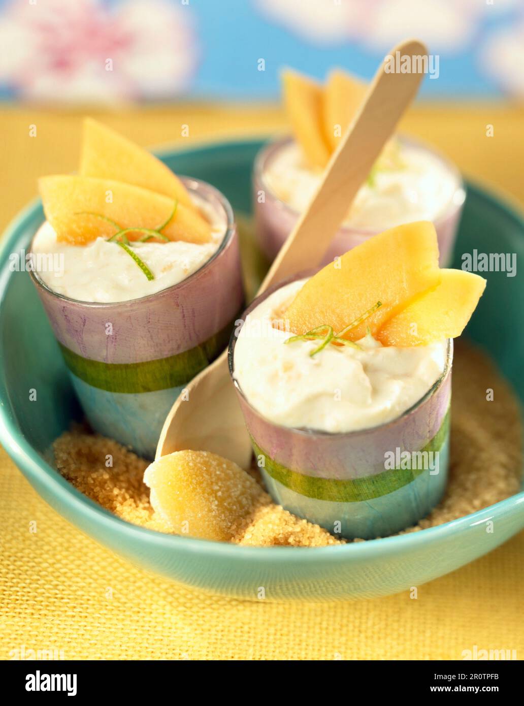 Melon cream hi-res stock photography and images - Alamy