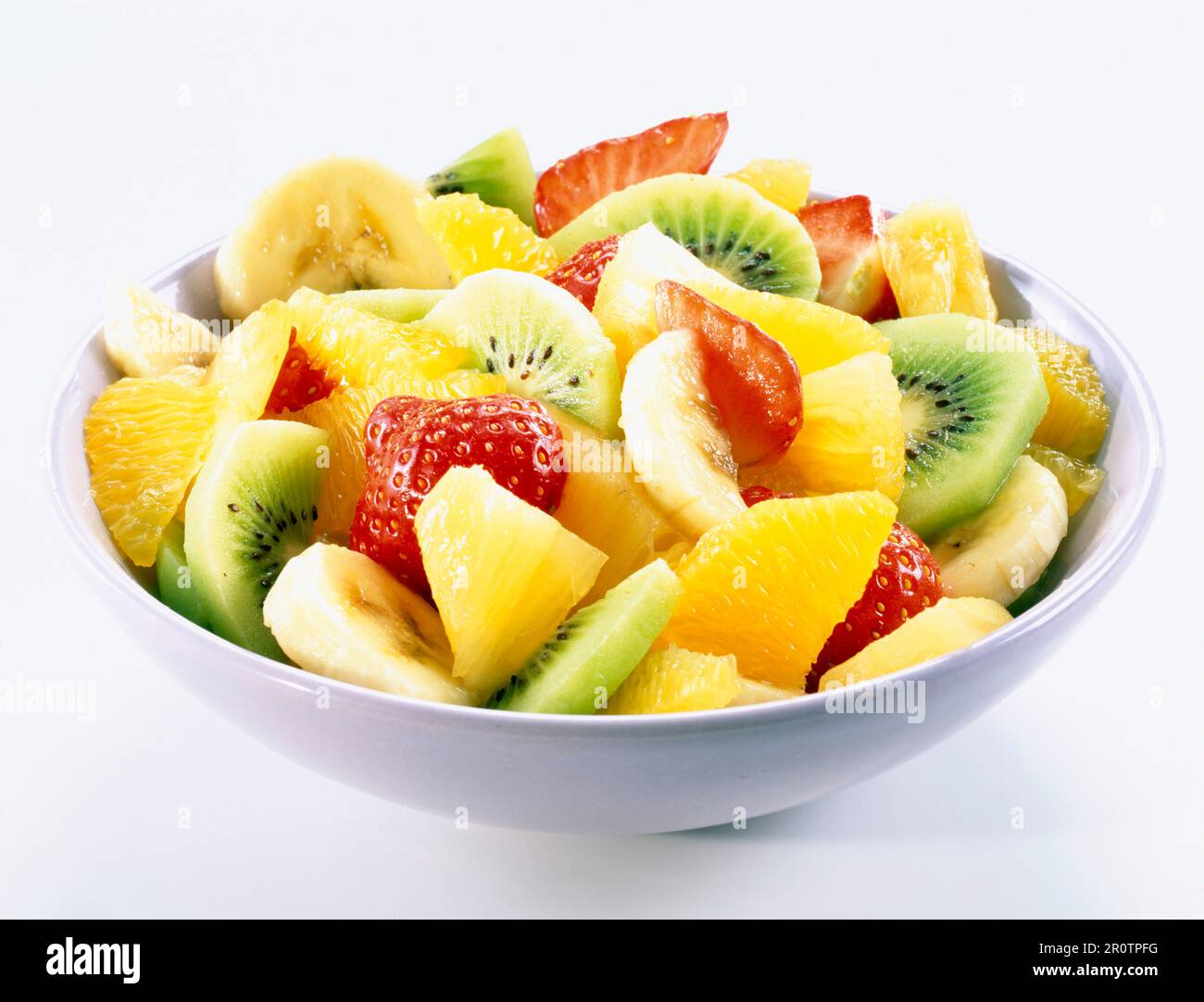 Dish of fruit salad Stock Photo - Alamy