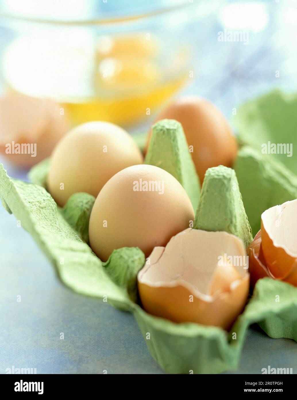 box of eggs Stock Photo - Alamy