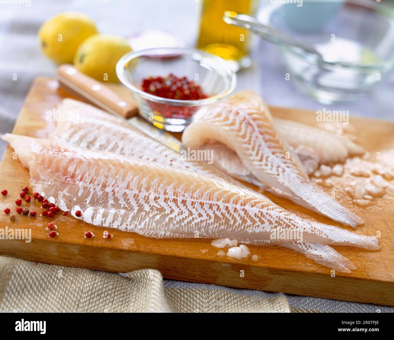 Fillets of raw fish Stock Photo - Alamy